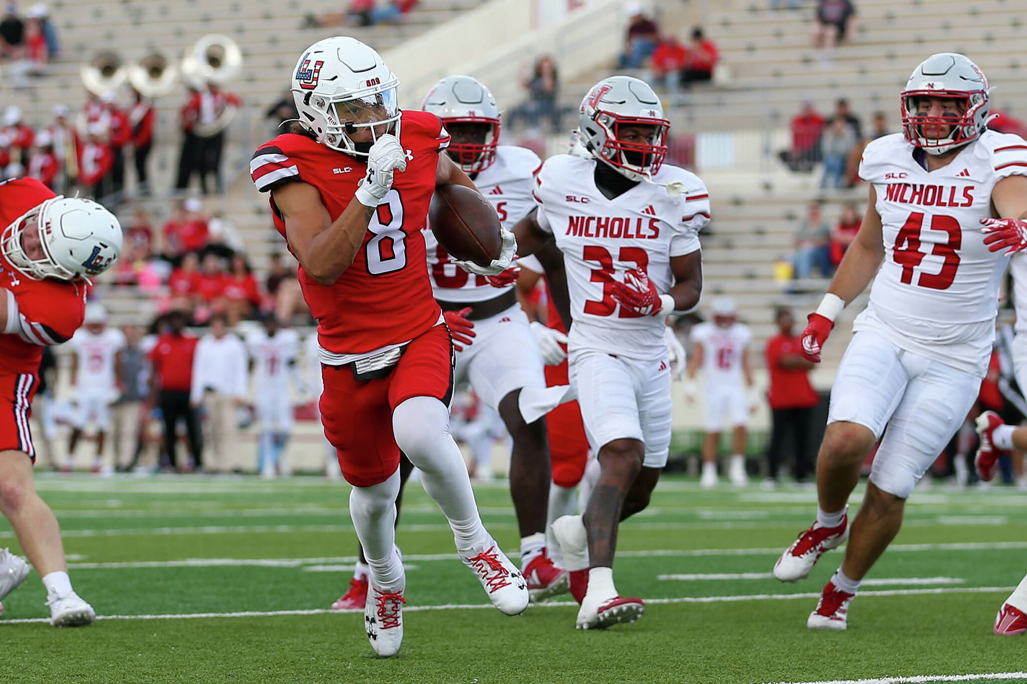 Lamar football: Cardinals beat Nicholls in final home game