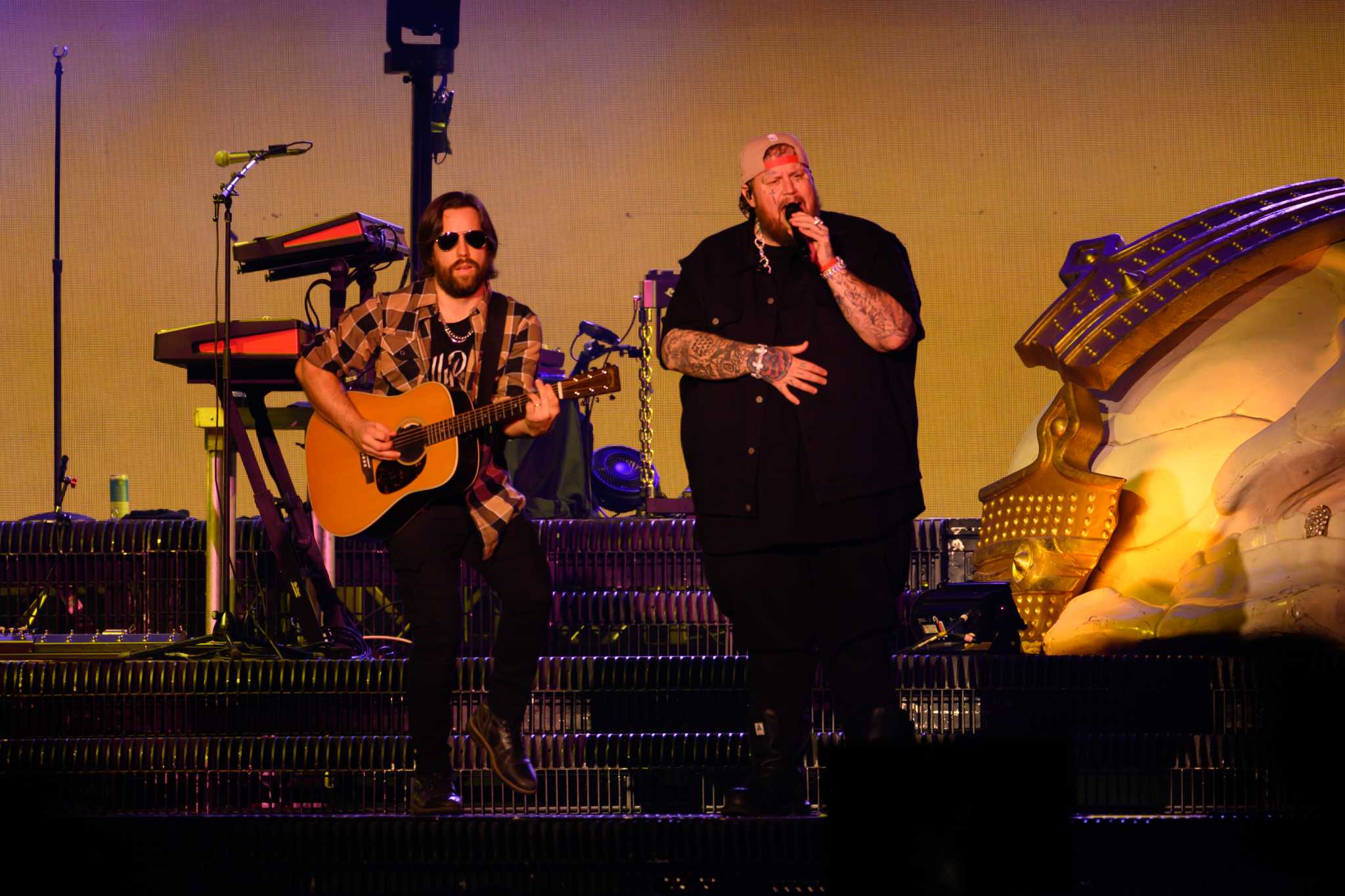 Jelly Roll plays a game of pick up at Houston Juvenile Detention Cente
