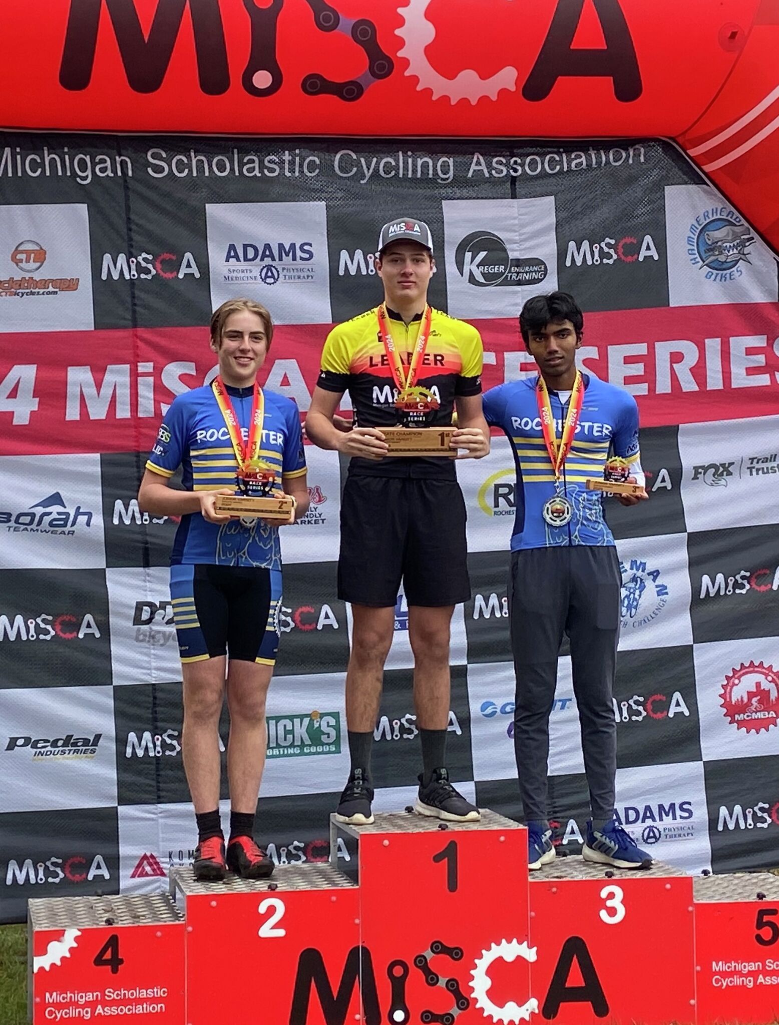 Midland Mountain Biker Matthew Wolohan earns State Champ