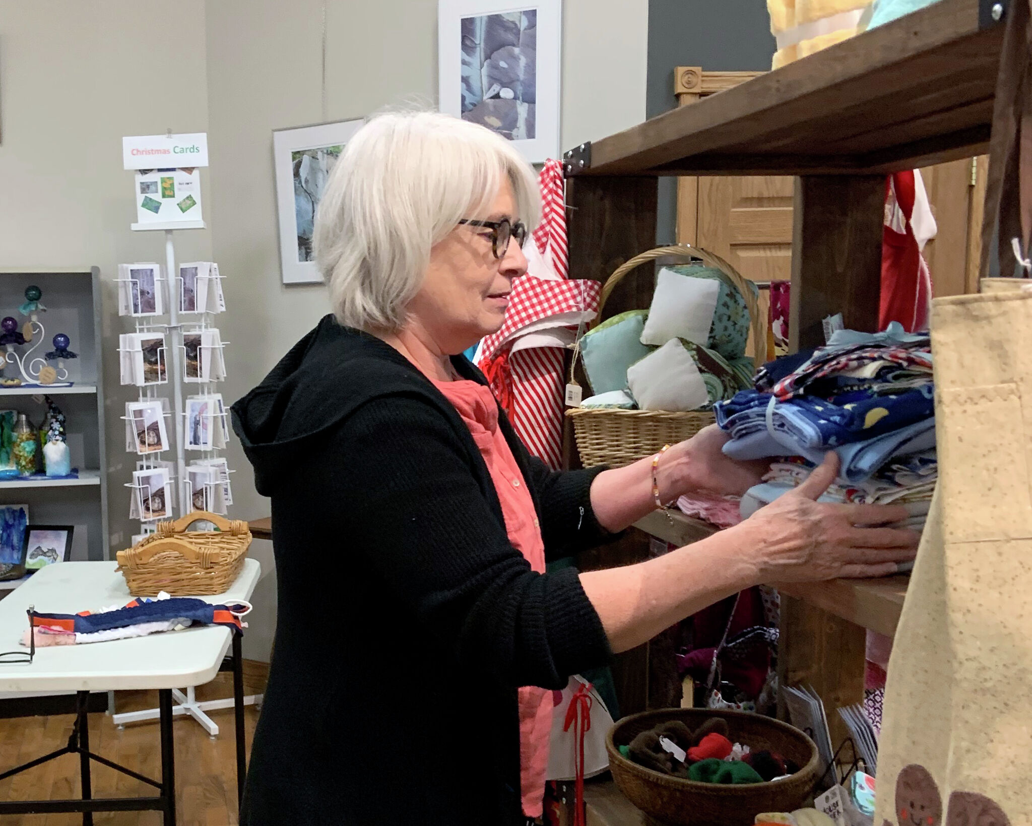 Artworks to raffle Peanuts figures during Holiday Market