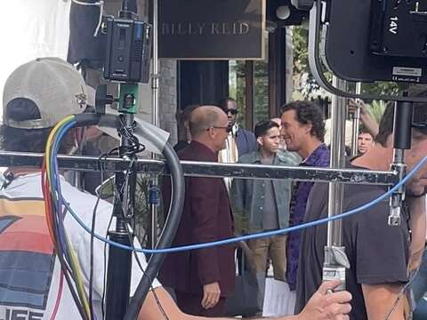 Matthew McConaughey and Woody Harrelson film in Austin, Texas