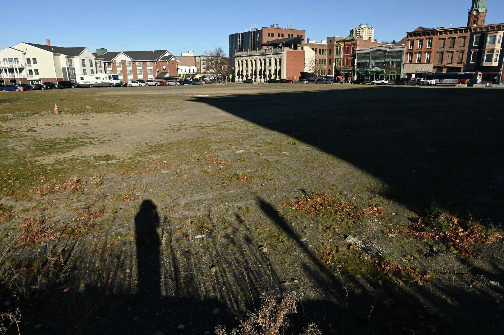 Only the bank bids when Troy landmarks hit auction block