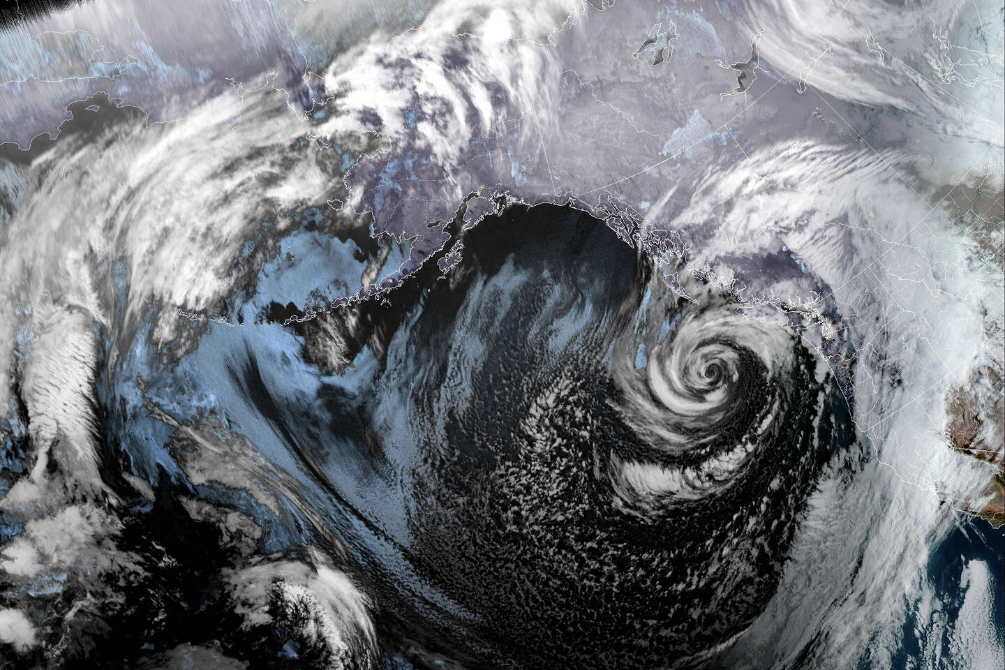 A swirling cyclone is approaching California. Here's what it means.