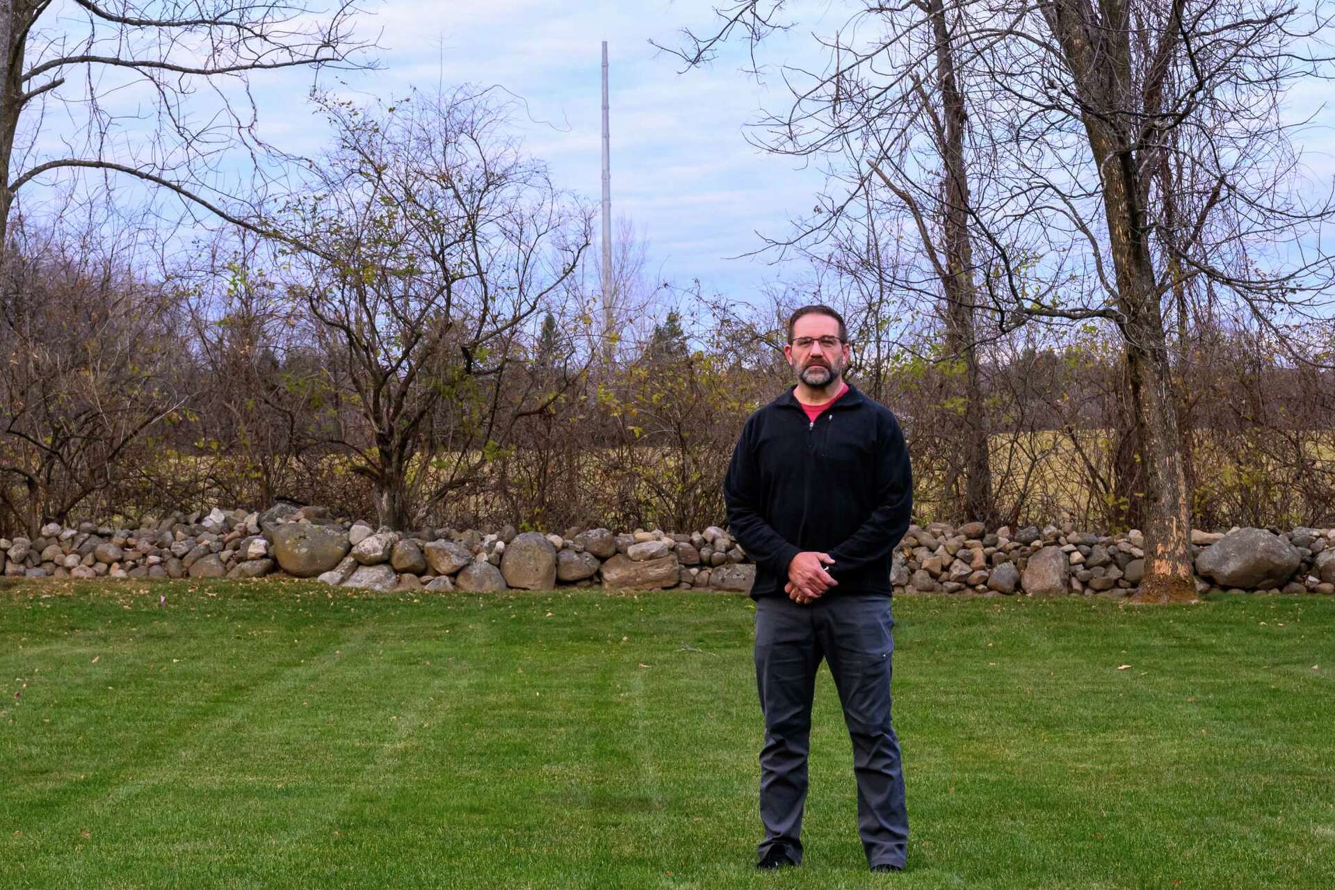 Ballston cell tower angers residents who have to see from their yards