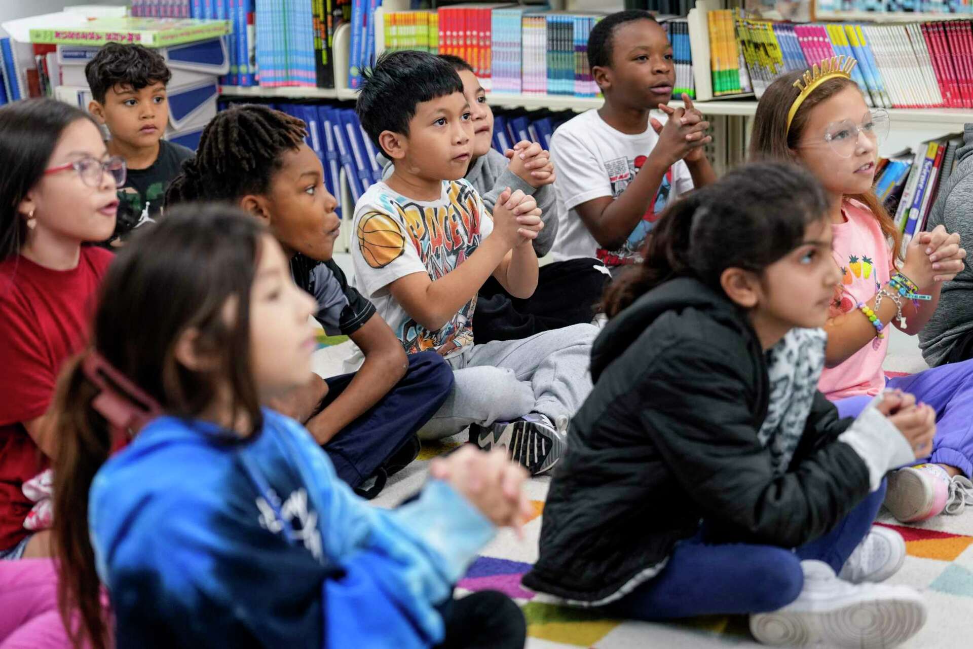 Burnett Elementary students earn bikes through science of reading