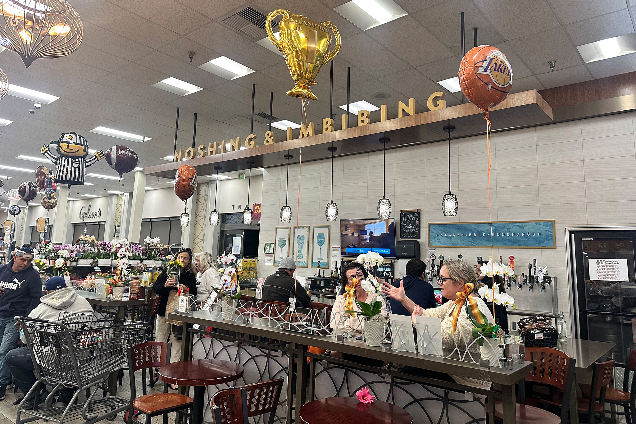 LA's hottest club is this supermarket wine bar