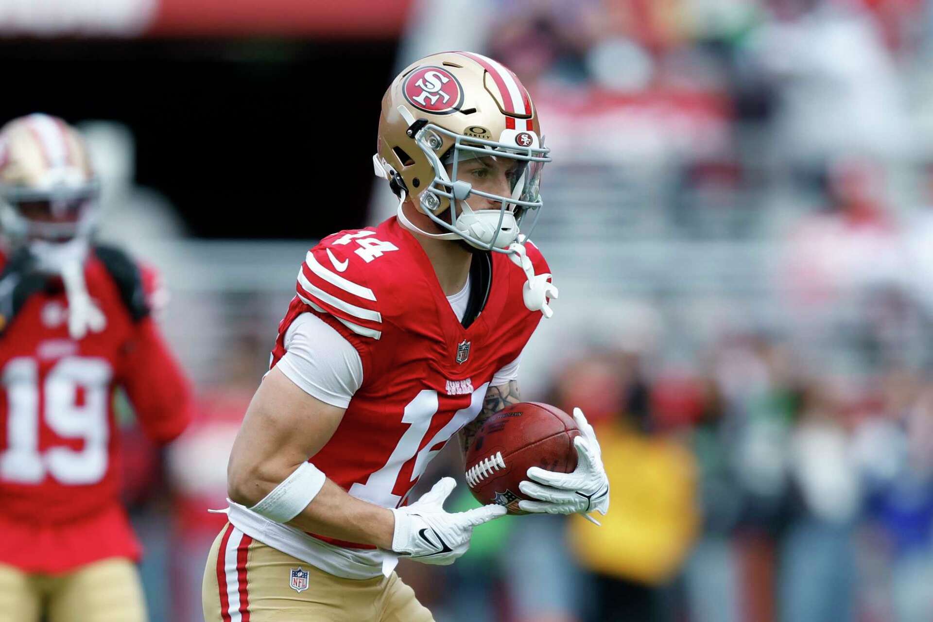 49ers’ Ricky Pearsall healing, retains peace he felt after being shot