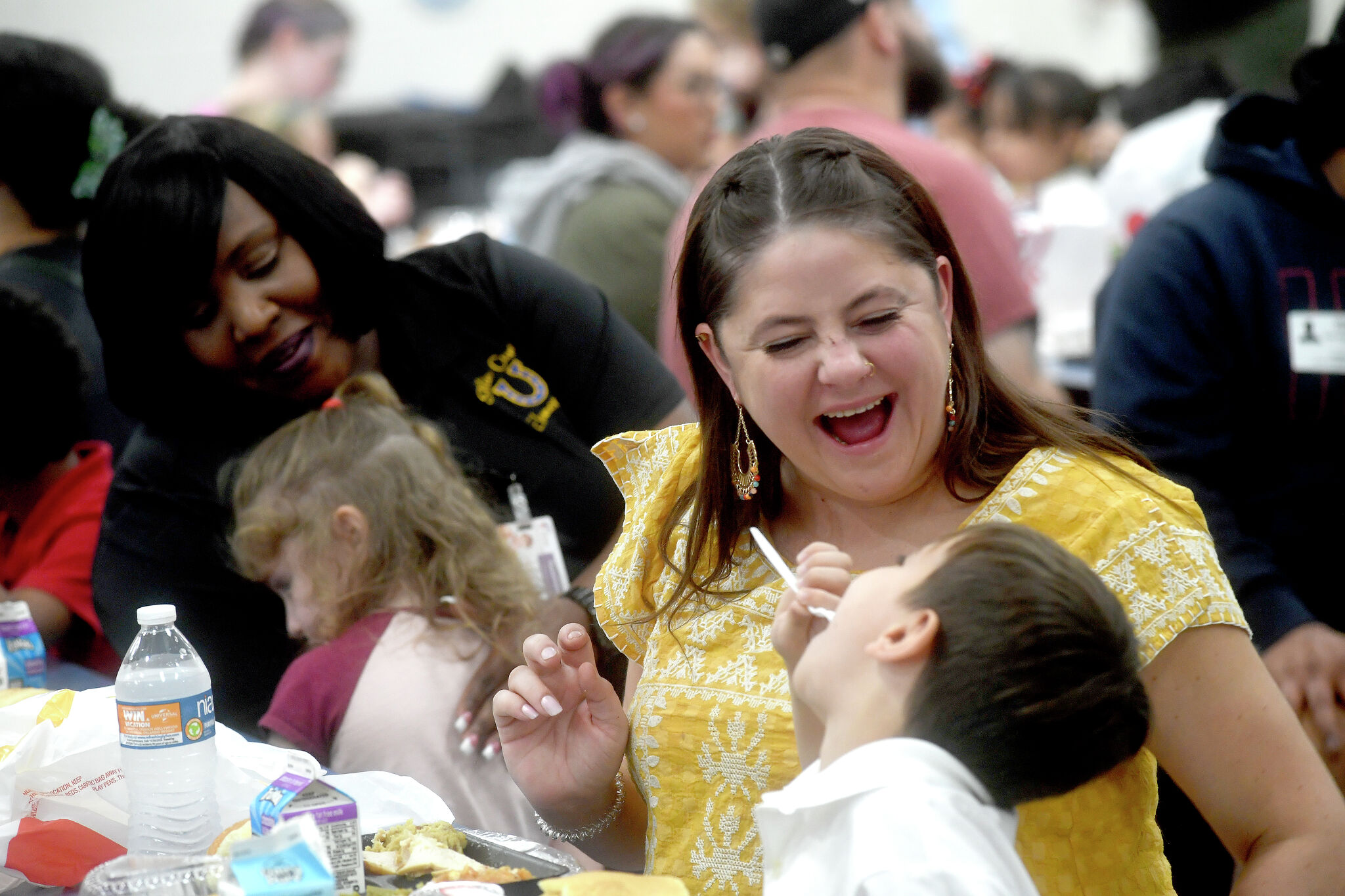 Beaumont schools held Thanksgiving festivities before the holiday