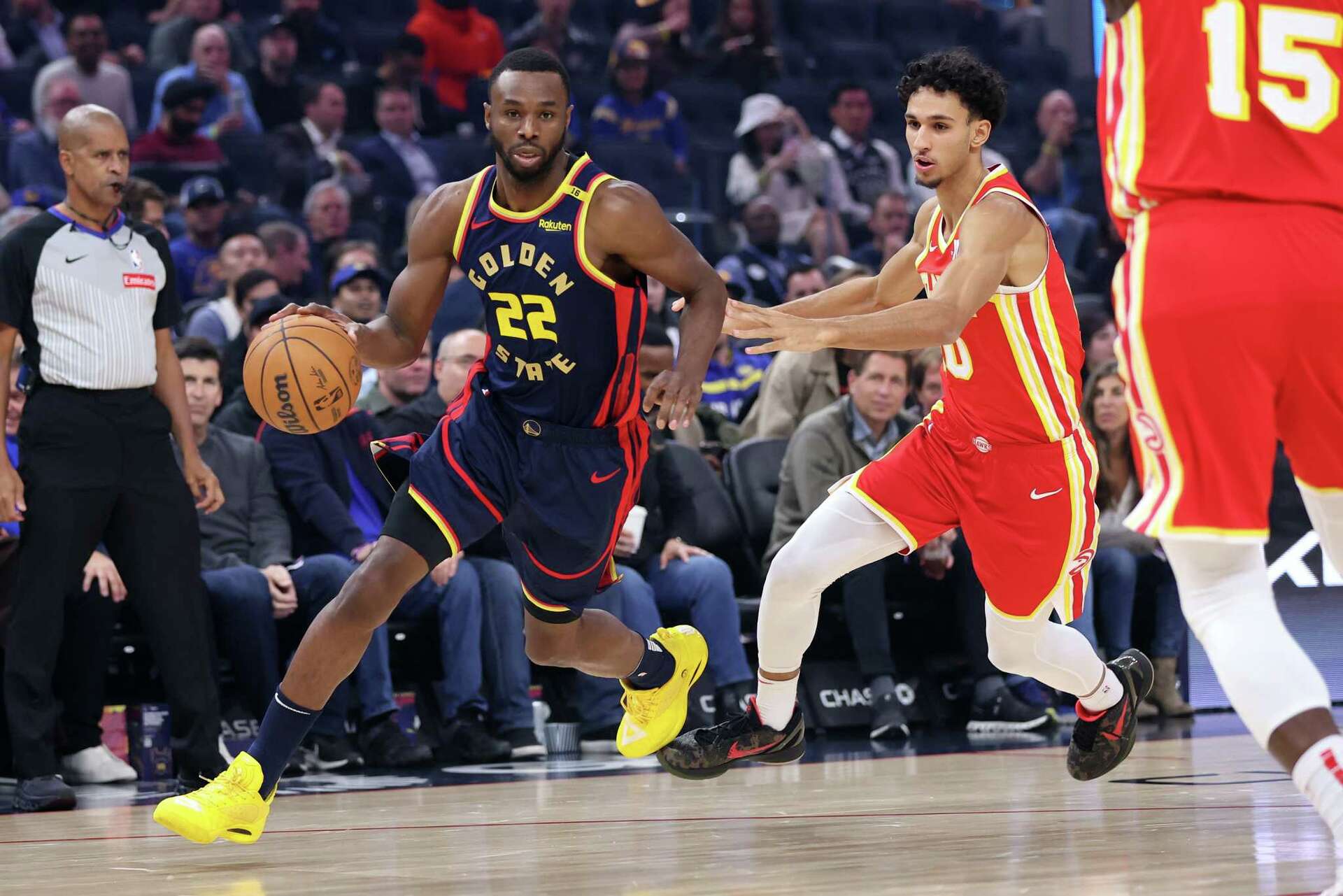 Andrew Wiggins’ two-way production helps power Warriors’ strong start