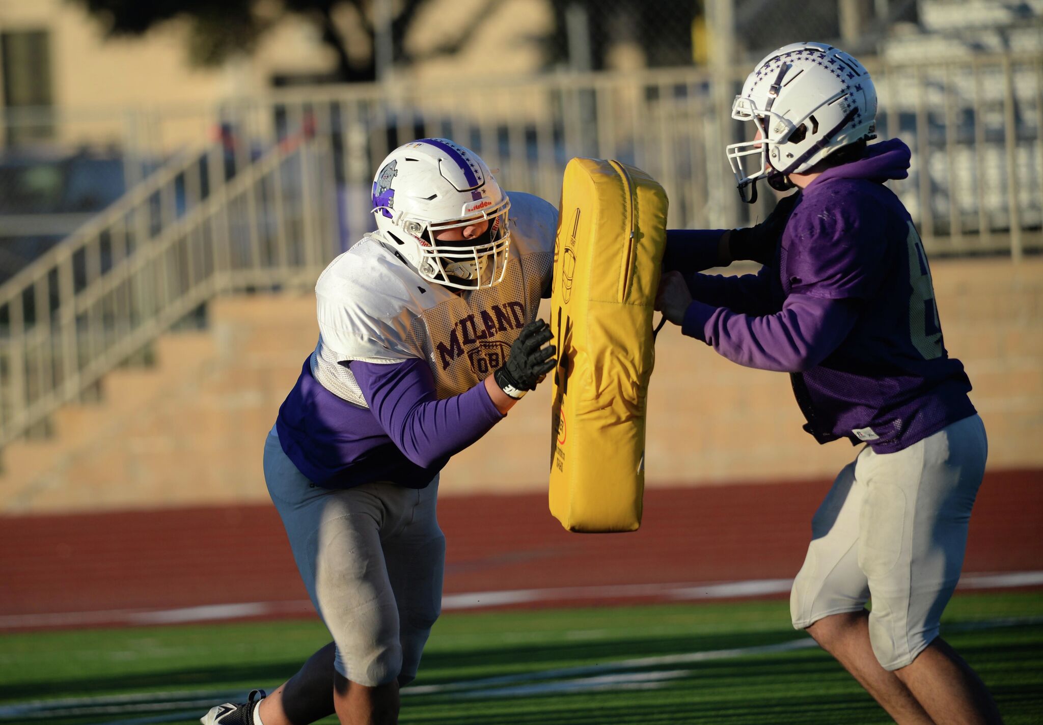 Giovanni Meza leads Midland High’s prolific run game into area round