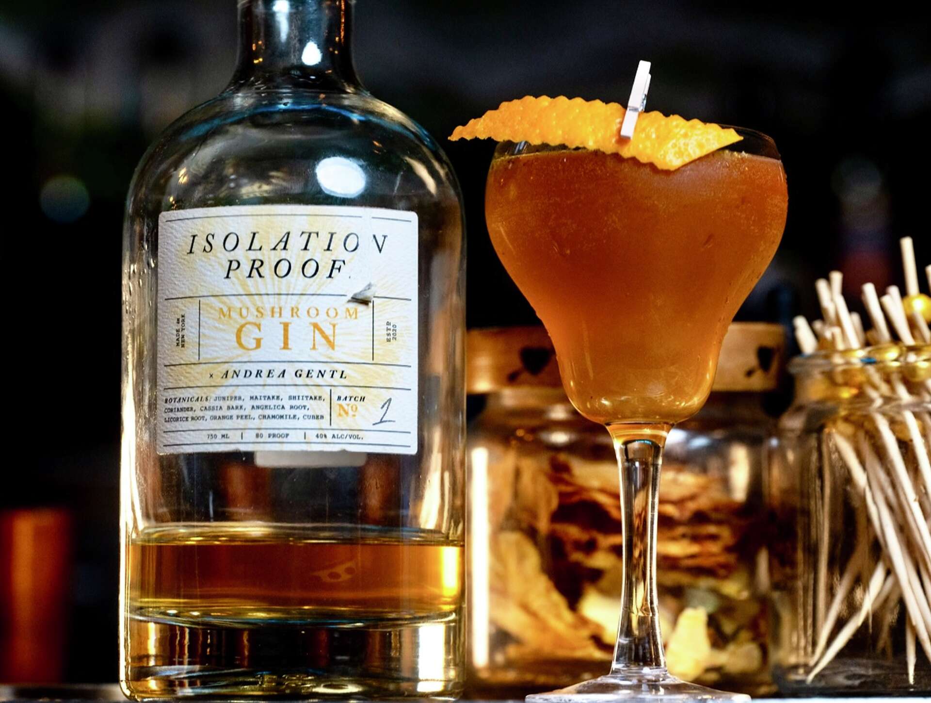 Umami cocktails from Larkin Hi-Fi, Shelter in Woodstock, Lone Wolf