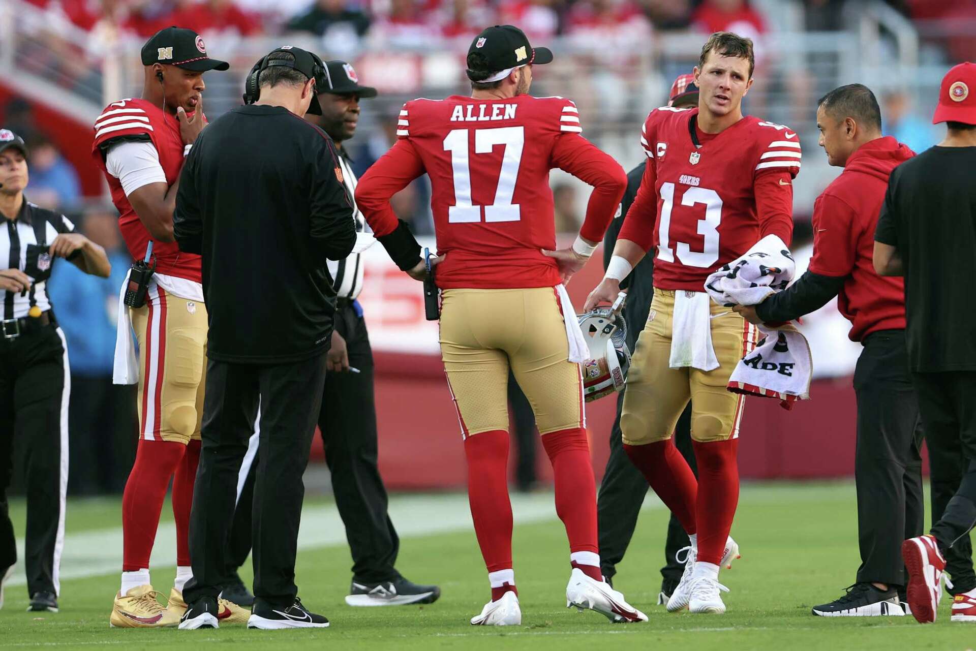49ers turn to a backup QB Brandon Allen with their season on the line