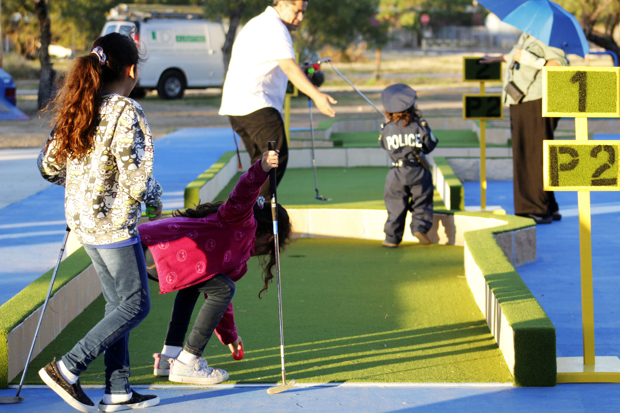 Mini golf, food trucks added to Laredo's Vietnam Veterans Plaza