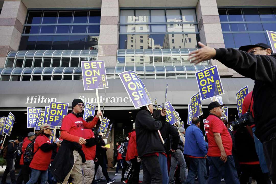 2,500 SF hotel workers now on strike as more employees walk off job