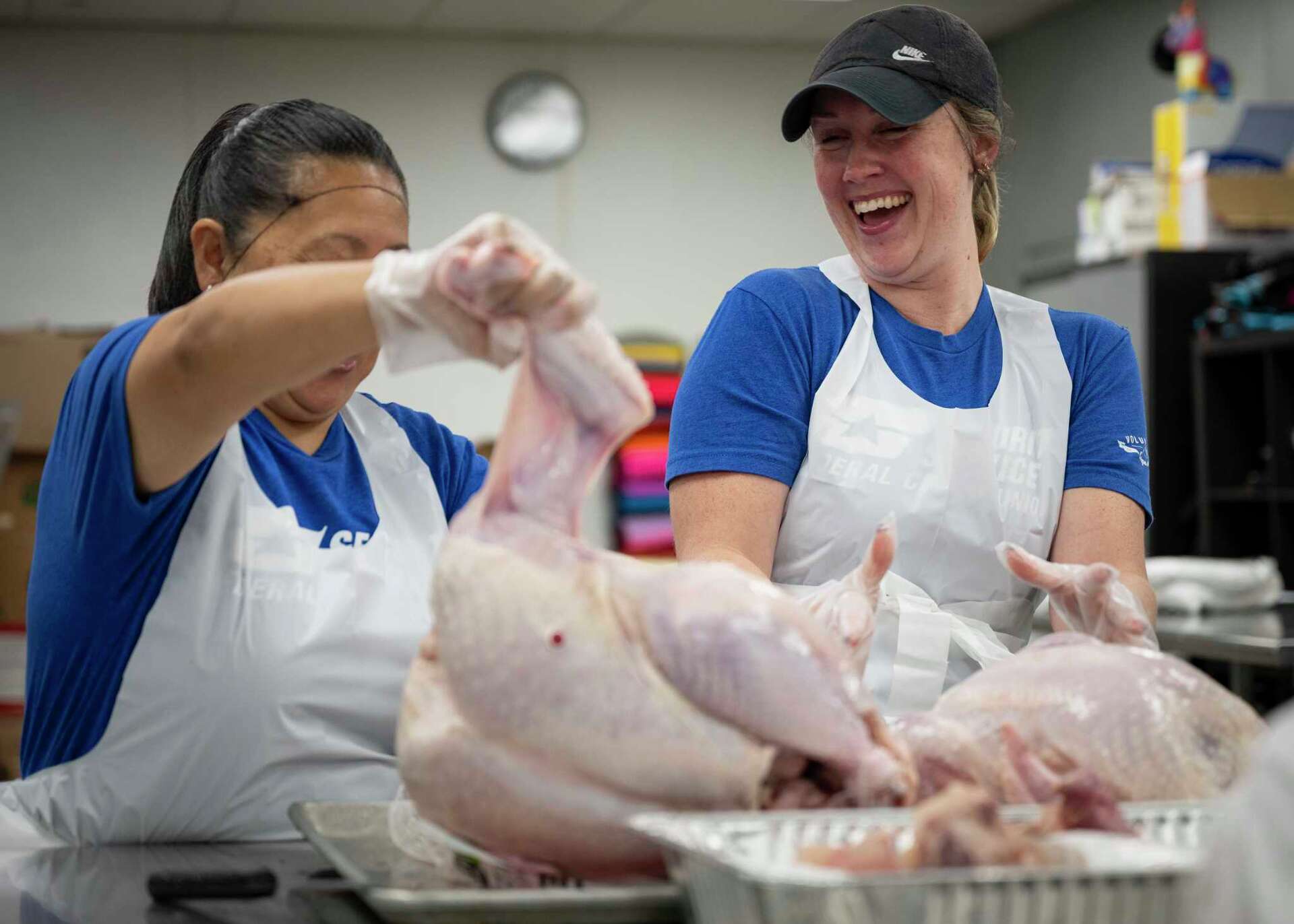 Jimenez Dinner workers know how to prepare a holiday feast