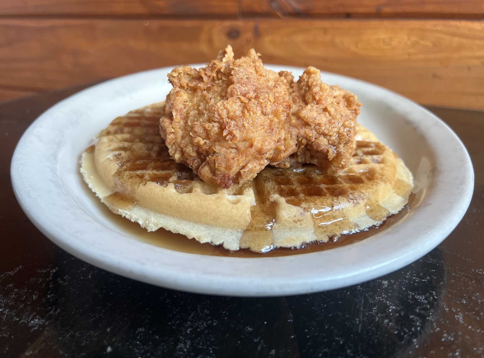Fried chicken and waffles for 99 cents? That’s the deal at new Mr. C’s