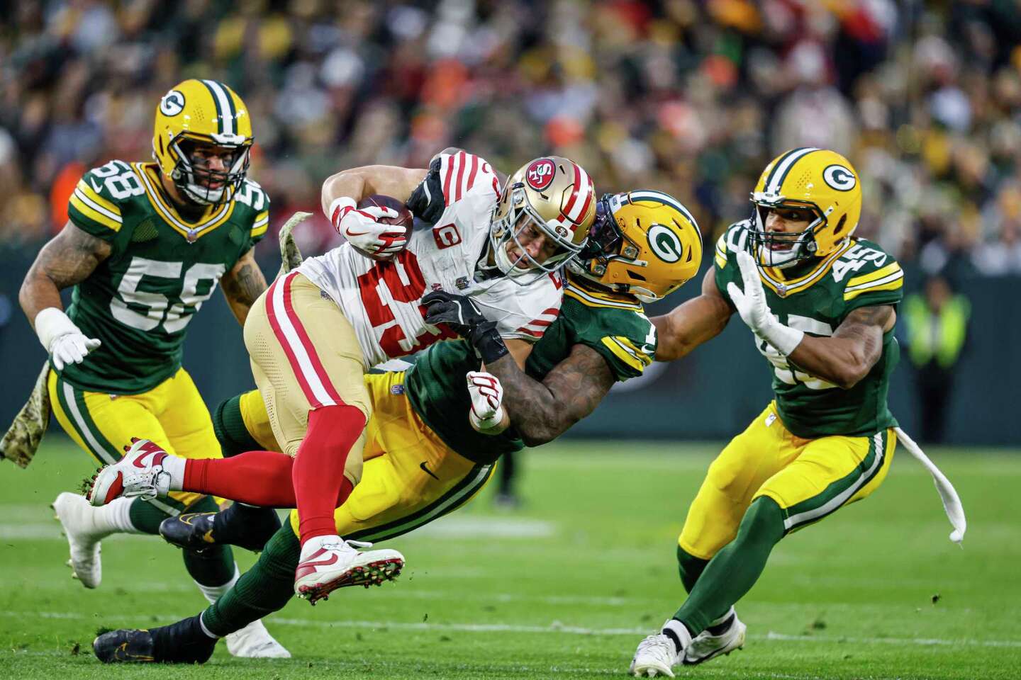 49ers game grades: Niners put ‘F’ in failure as Packers romp to win