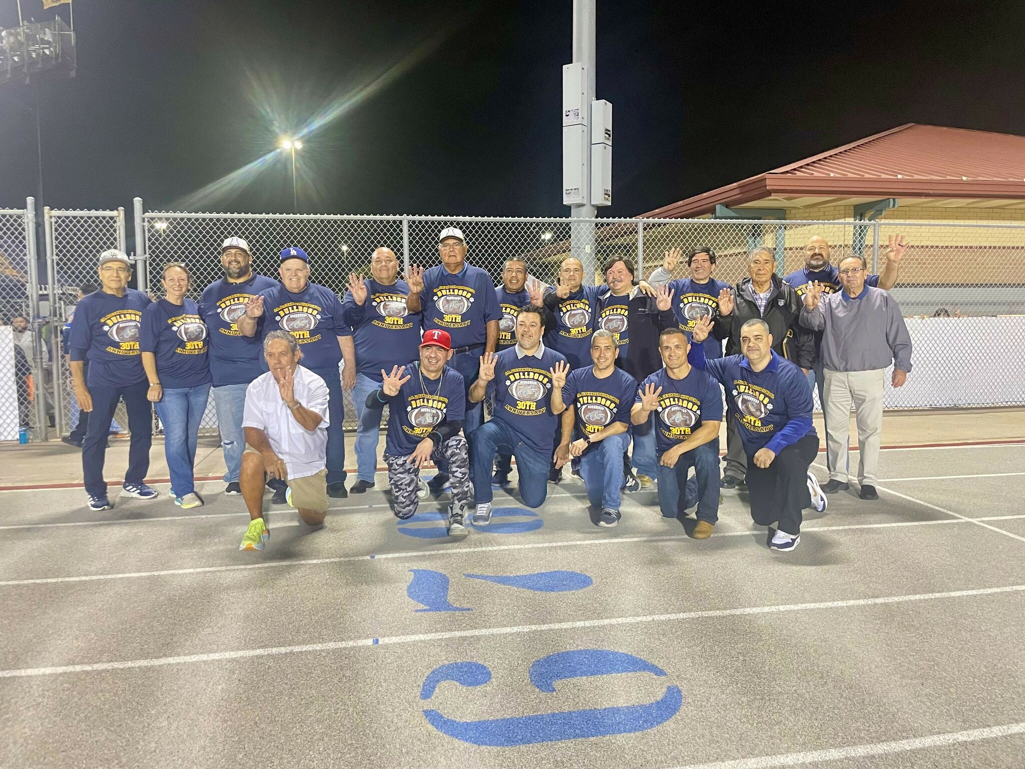 Alexander High honors inaugural football team and coach