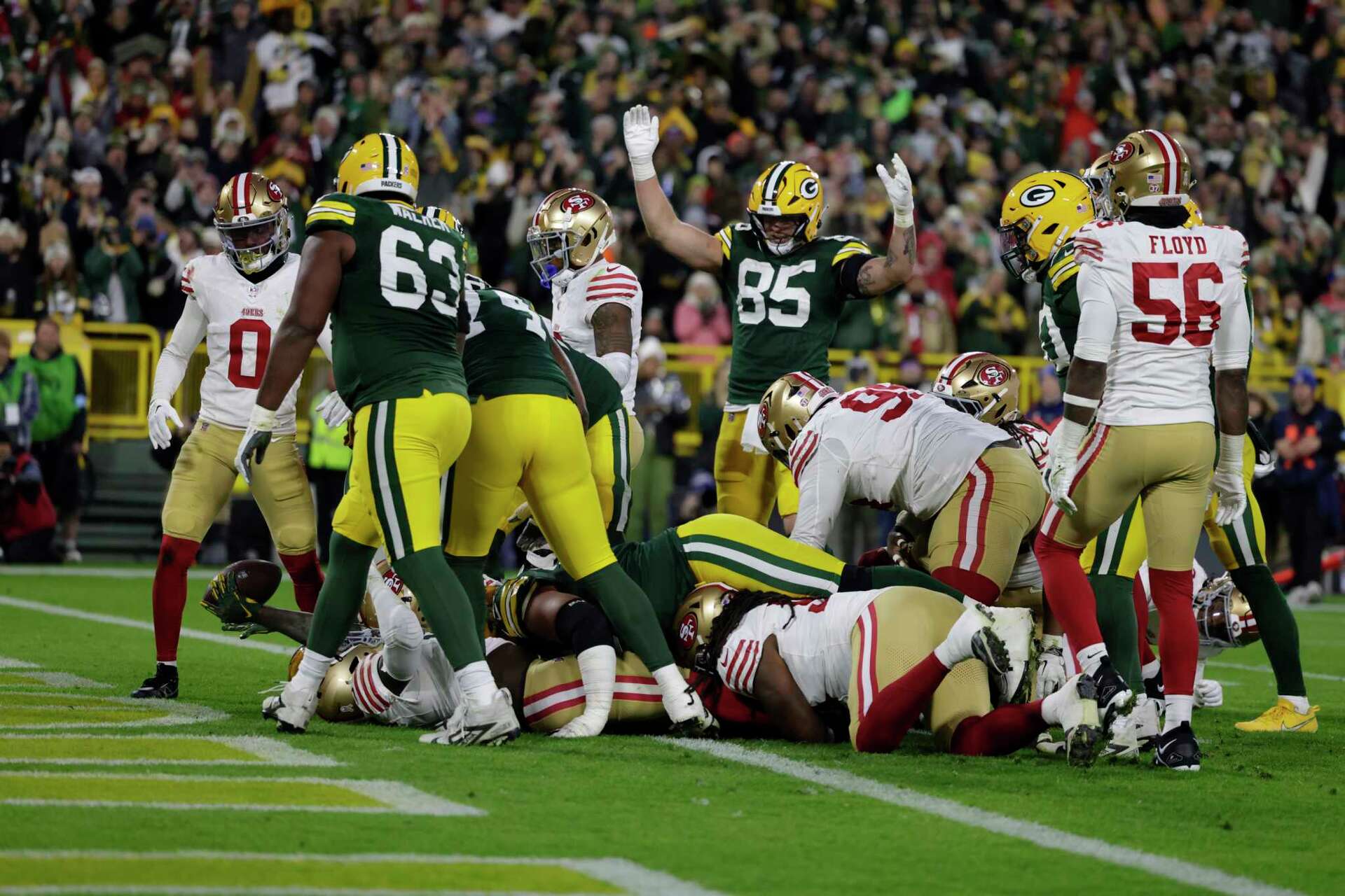 Fred Warner: 49ers weren’t prepared for Packers’ 1st-half ground game