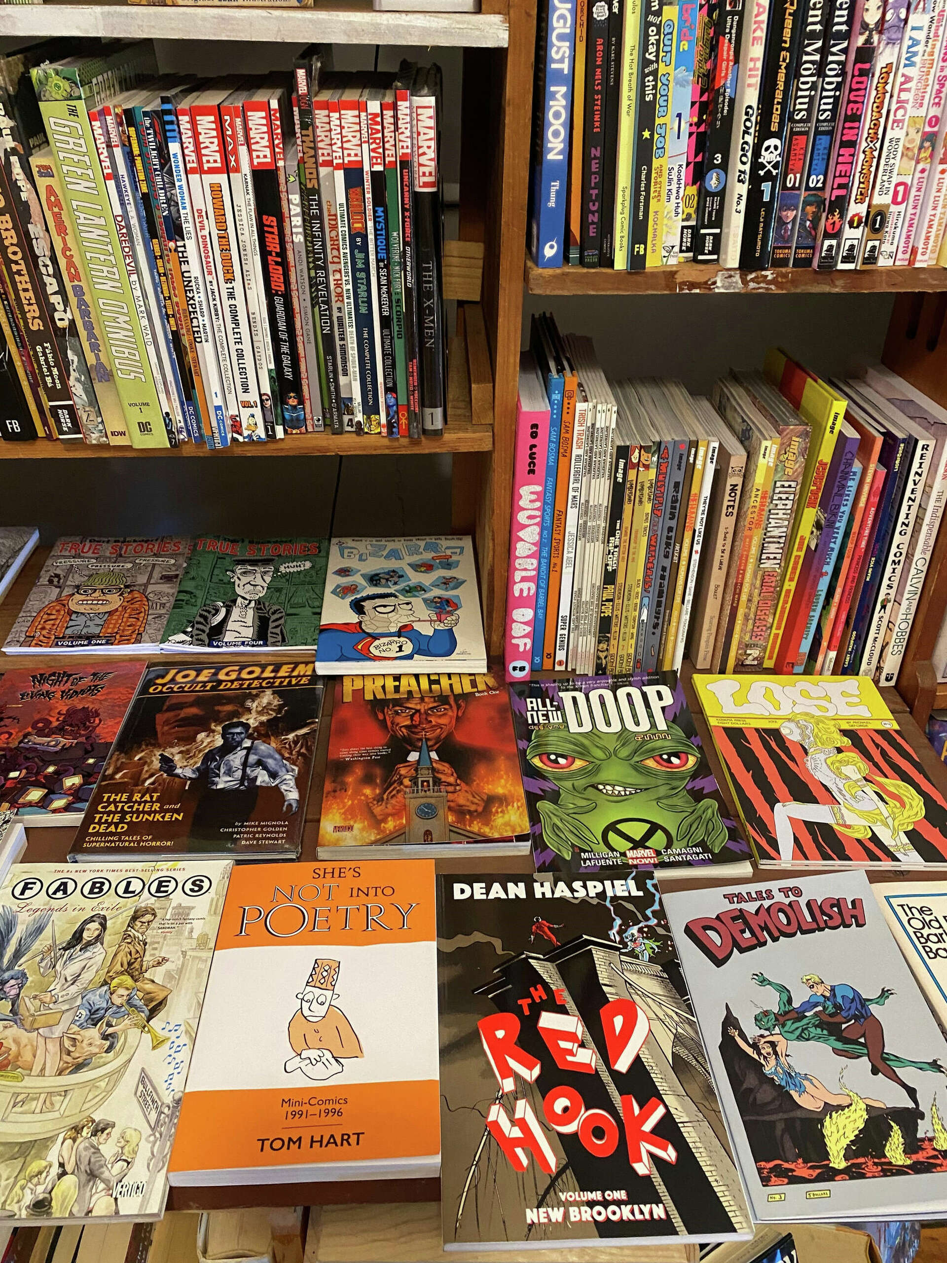 Back in Troy, Wow Cool comics publisher tries to rewrite life again