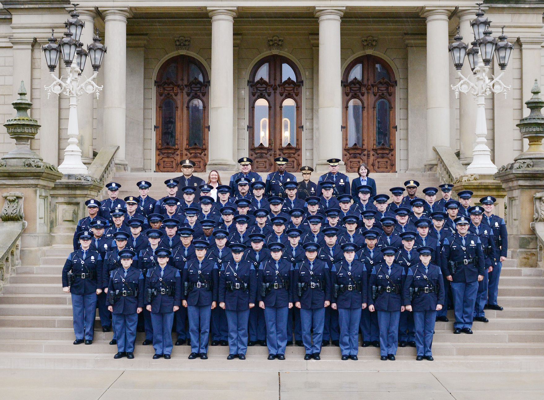 Traverse City, Cadillac post's new troopers from Alaska, Caro start
