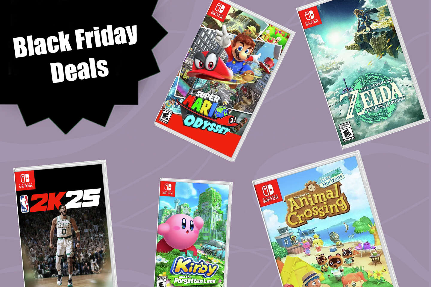 Unbeatable Black Friday deals on Nintendo Switch games