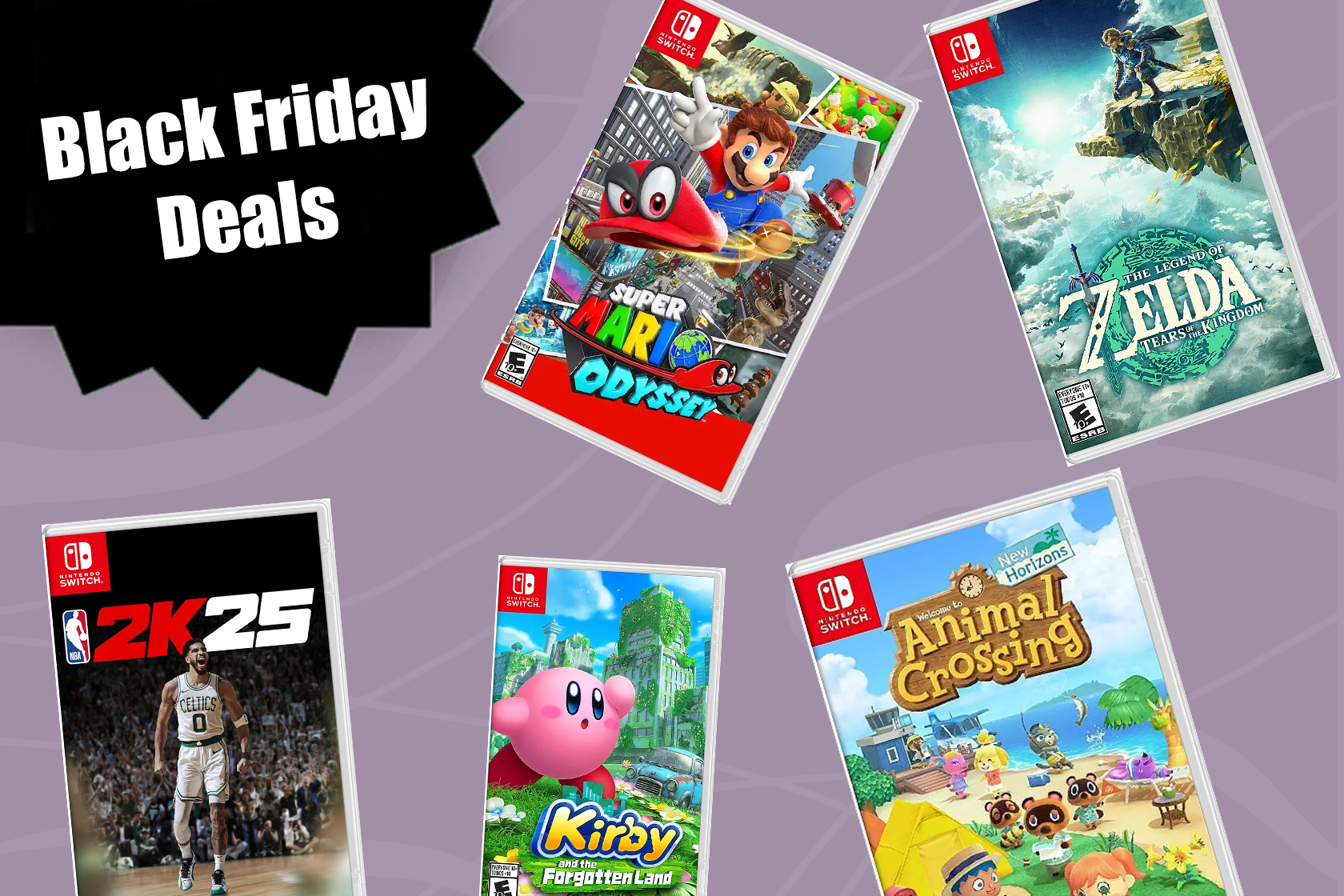 Unbeatable Black Friday deals on Nintendo Switch games