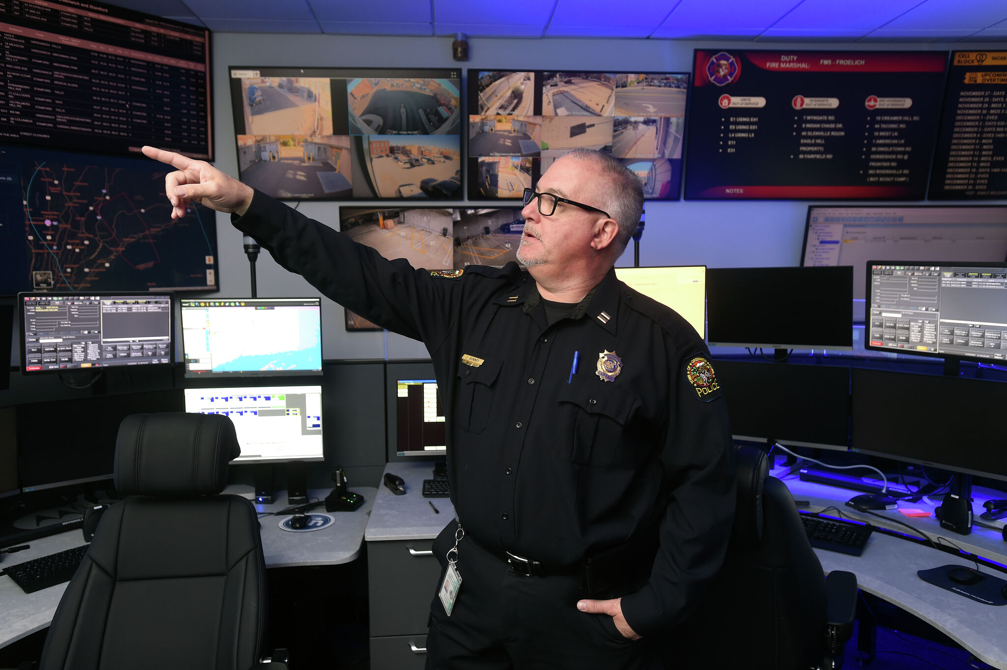 Greenwich's upgraded emergency dispatch center: More 'eyes' in schools