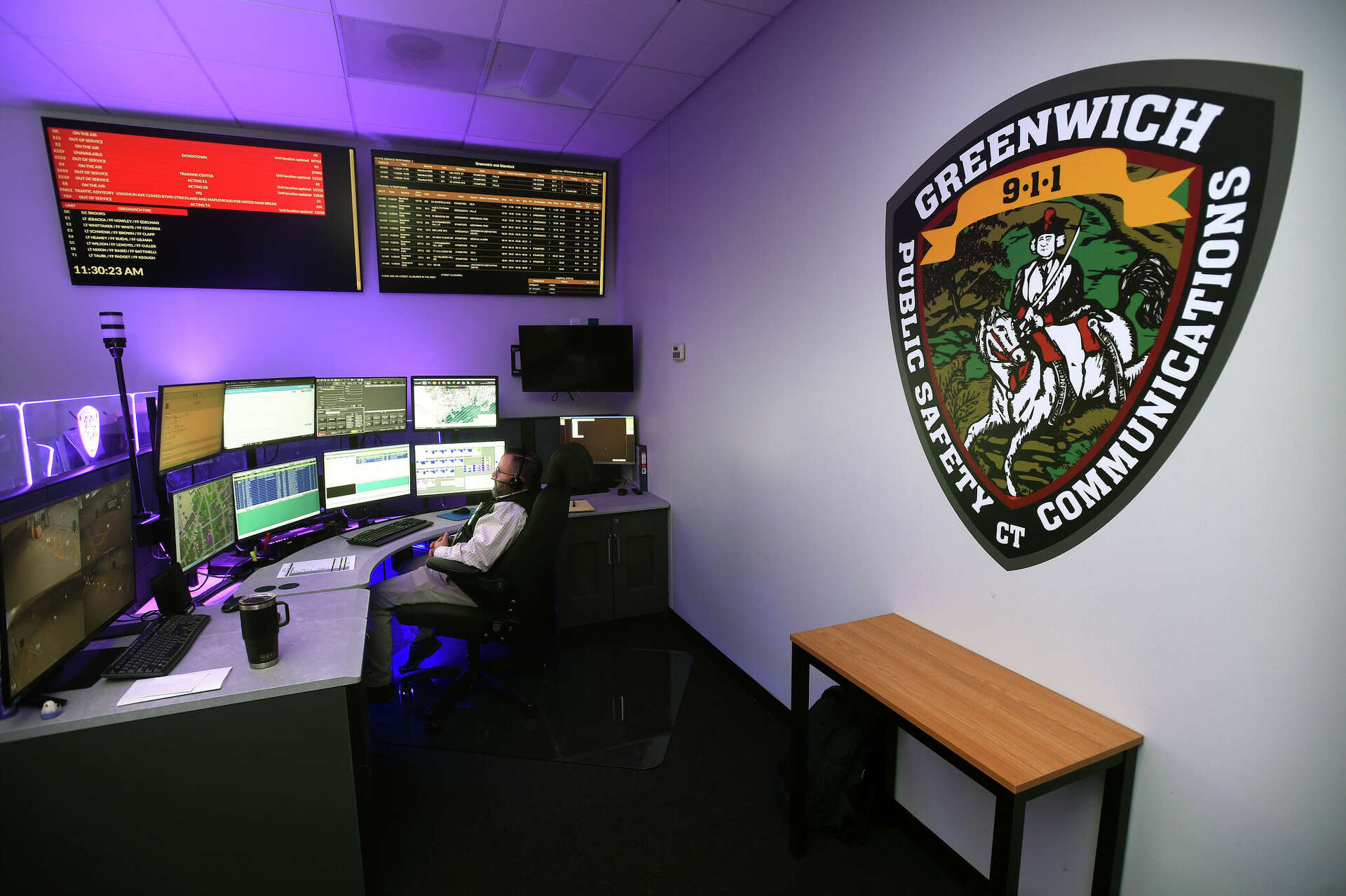 Greenwich's upgraded emergency dispatch center: More 'eyes' in schools