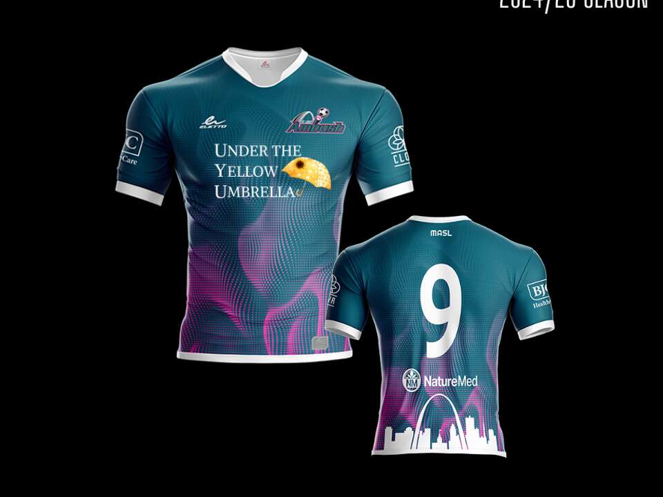 St. Louis Ambush unveil new uniforms for upcoming indoor soccer season