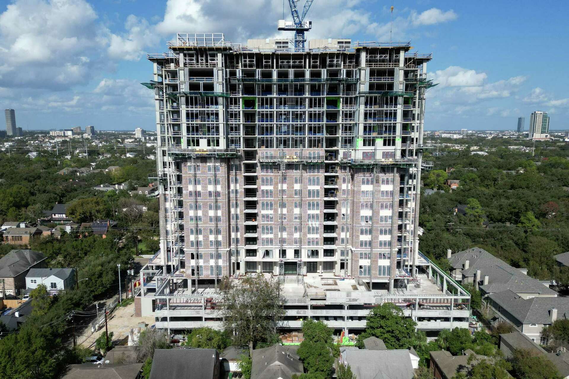 The Langley hits construction milestone at Ashby high-rise site