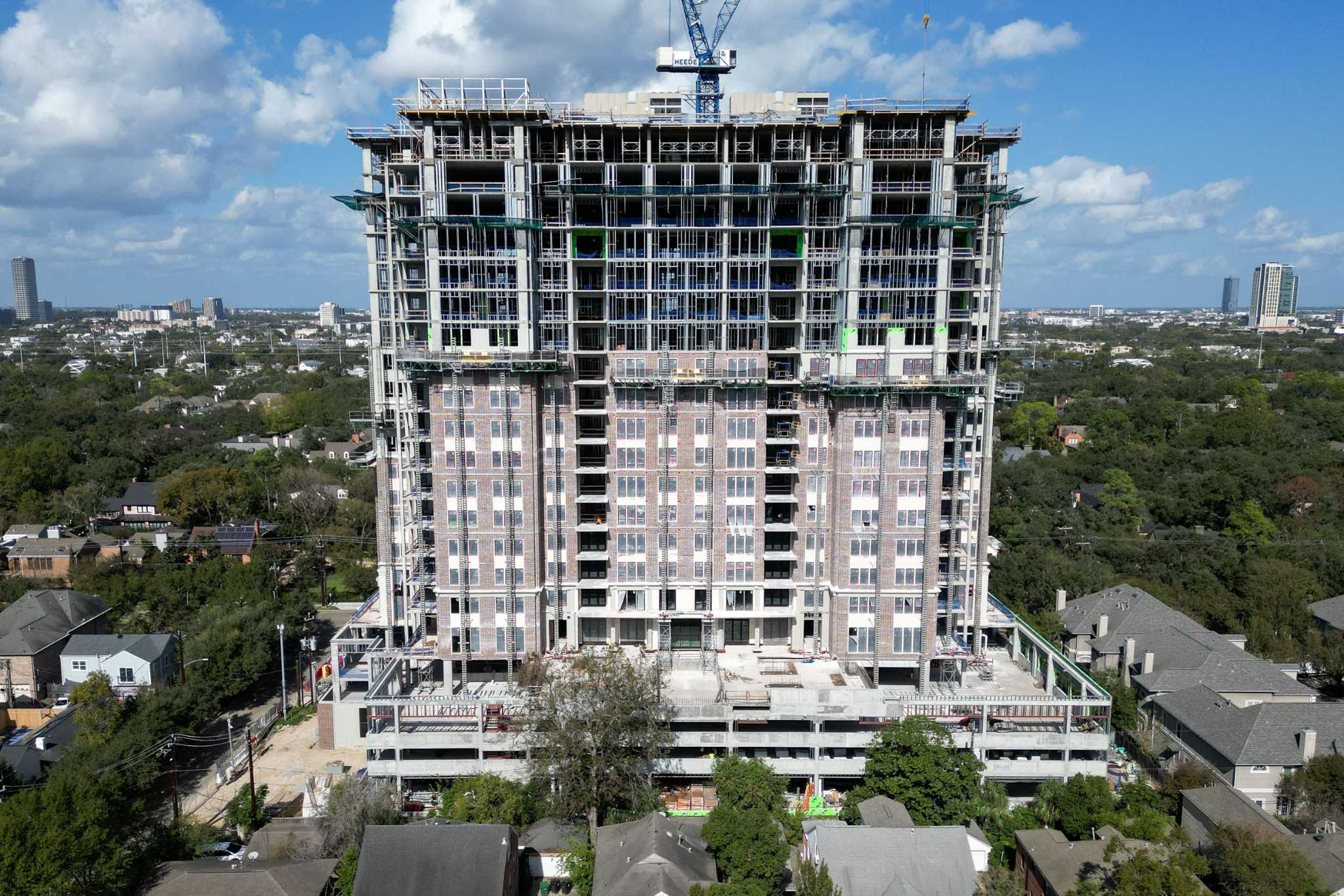 The Langley hits construction milestone at Ashby high-rise site