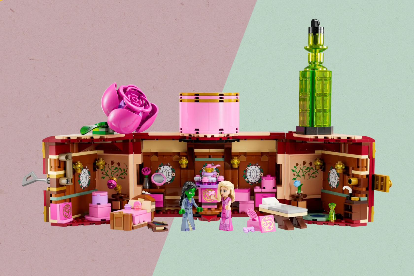 Bring the magic of the 'Wicked' movie home with this LEGO set