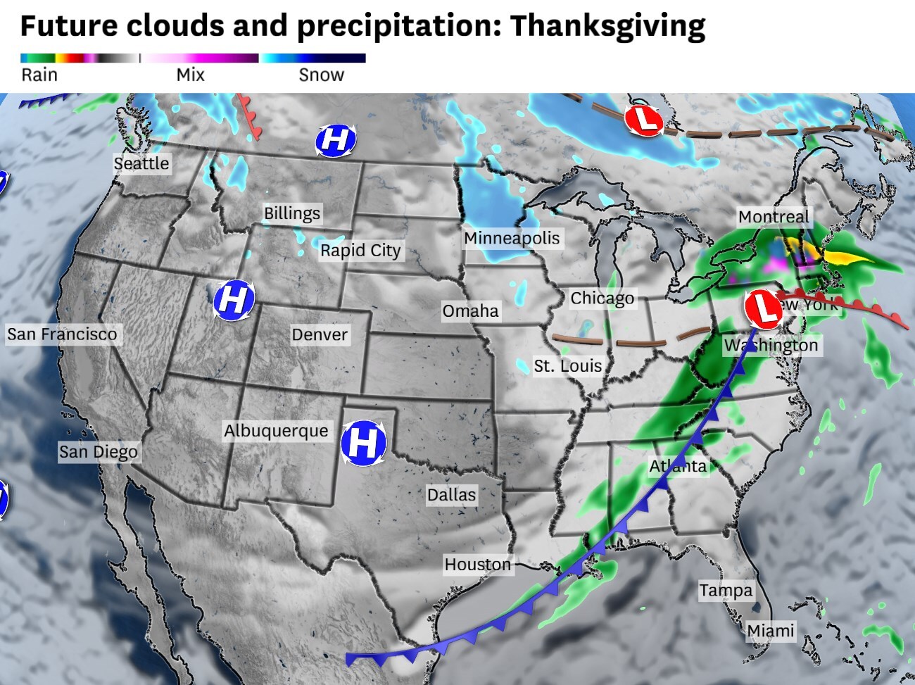 Will weather impact your Thanksgiving? What to know before you travel
