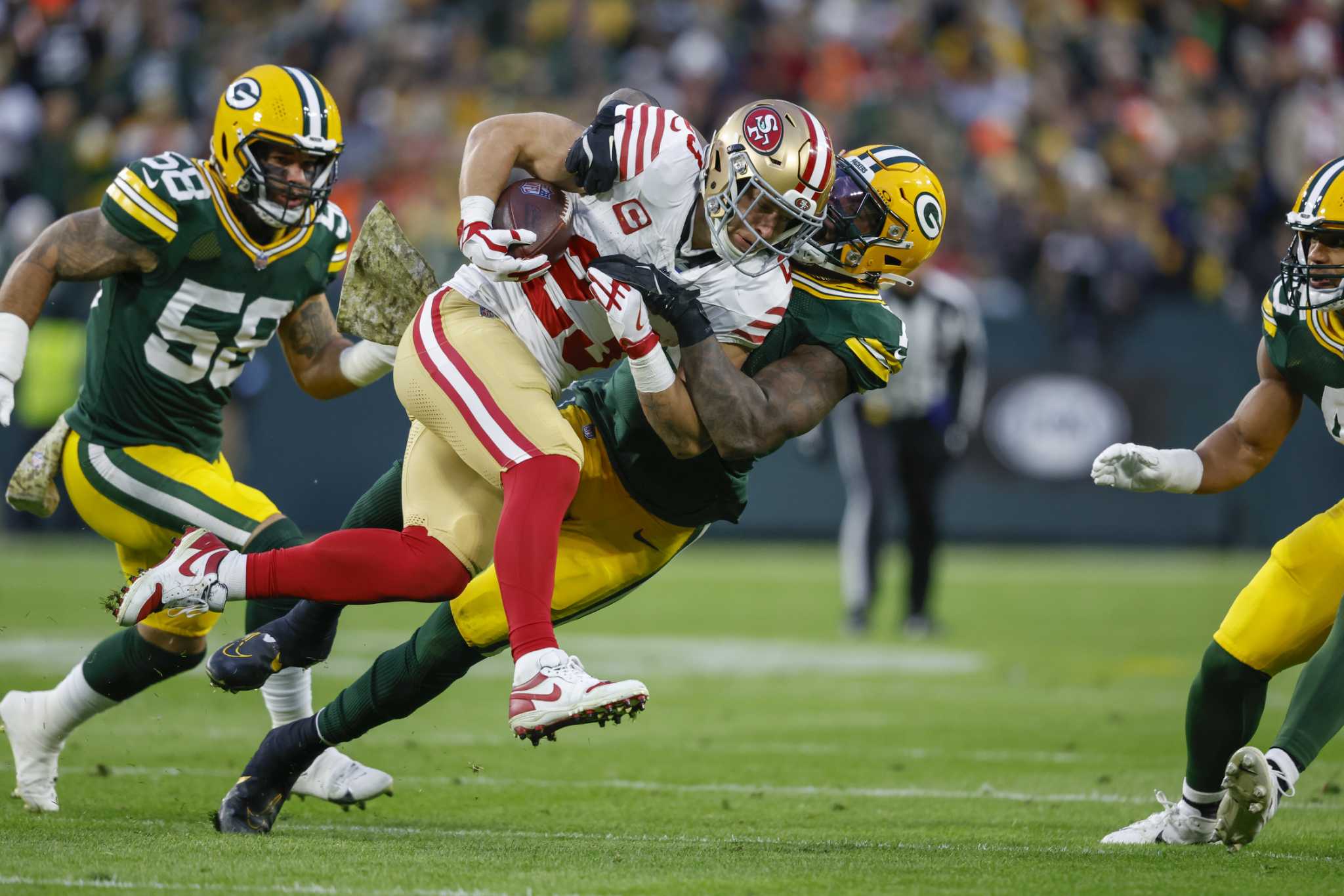 49ers game review: What’s wrong with Christian McCaffrey, Fred Warner?