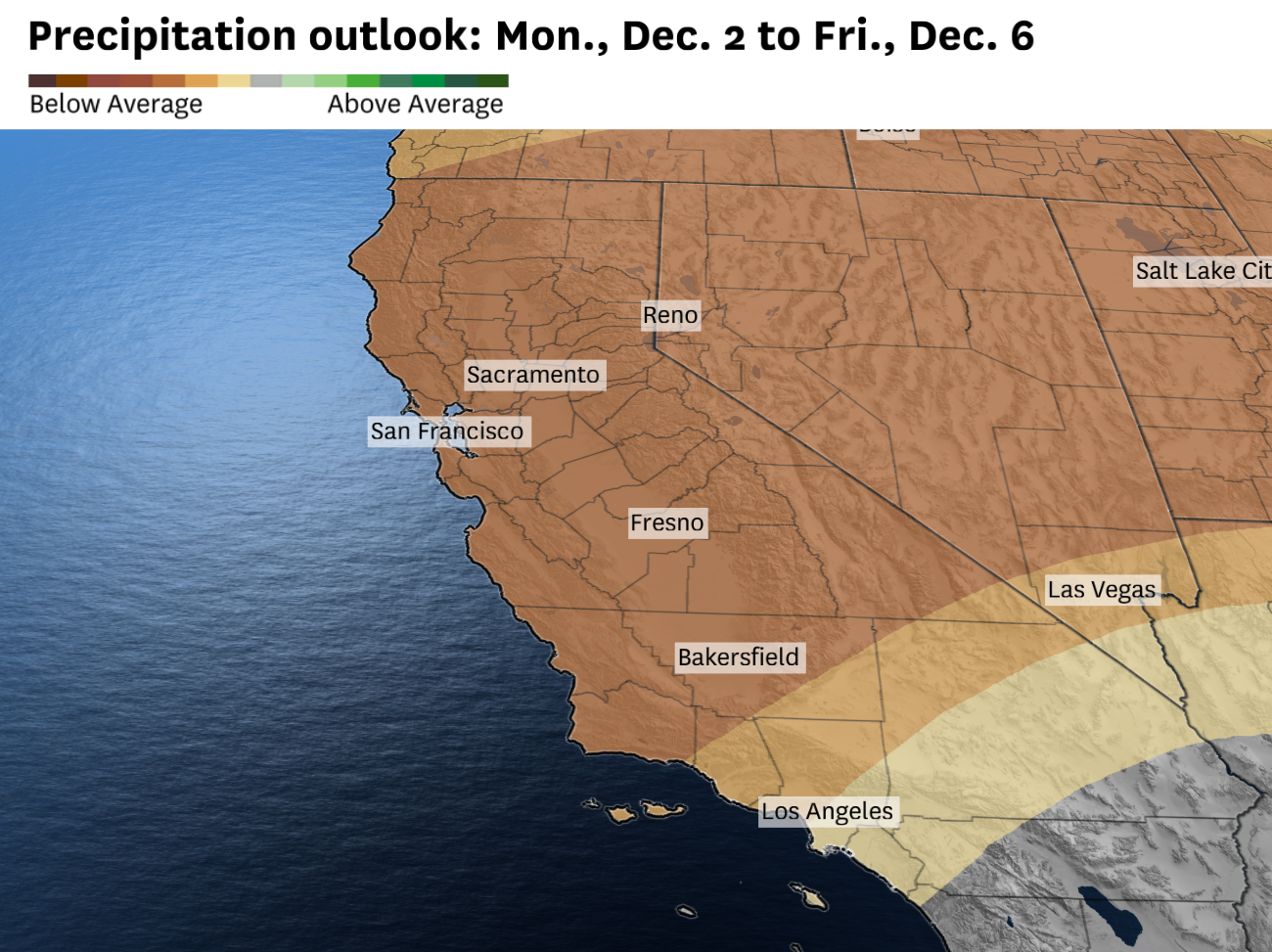 California weather taking a turn after record-rainfall in some regions