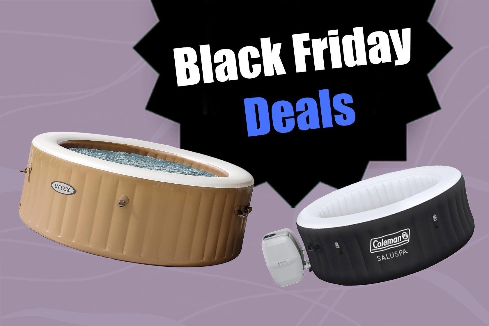 Steamy inflatable hot tub deals to shop during Amazon Black Friday