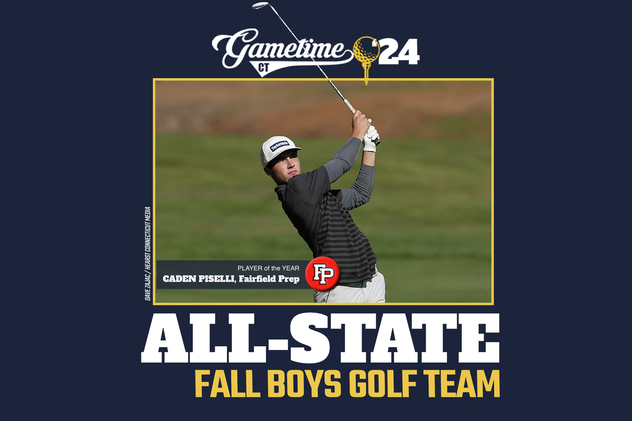 GametimeCT’s 2024 boys high school All-State Golf Team