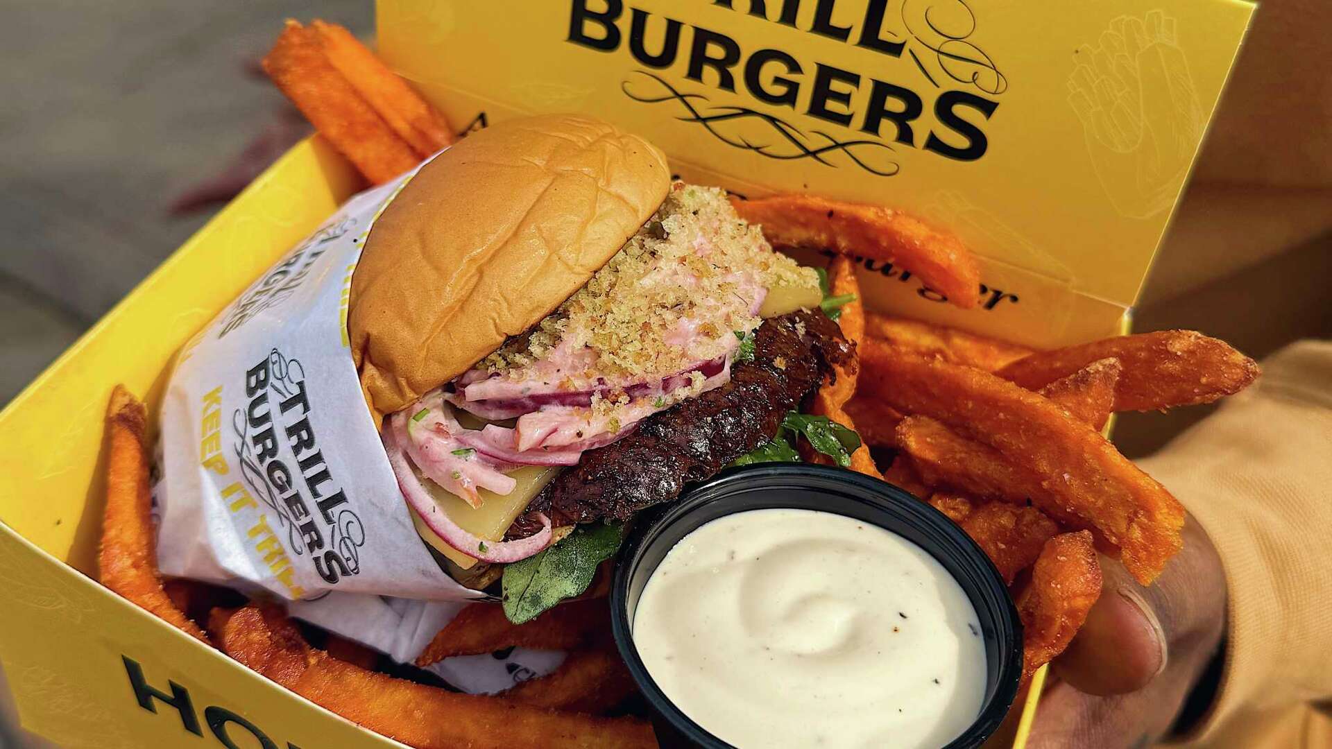 Trill Burgers debuts first turkey smashburger for Thanksgiving special