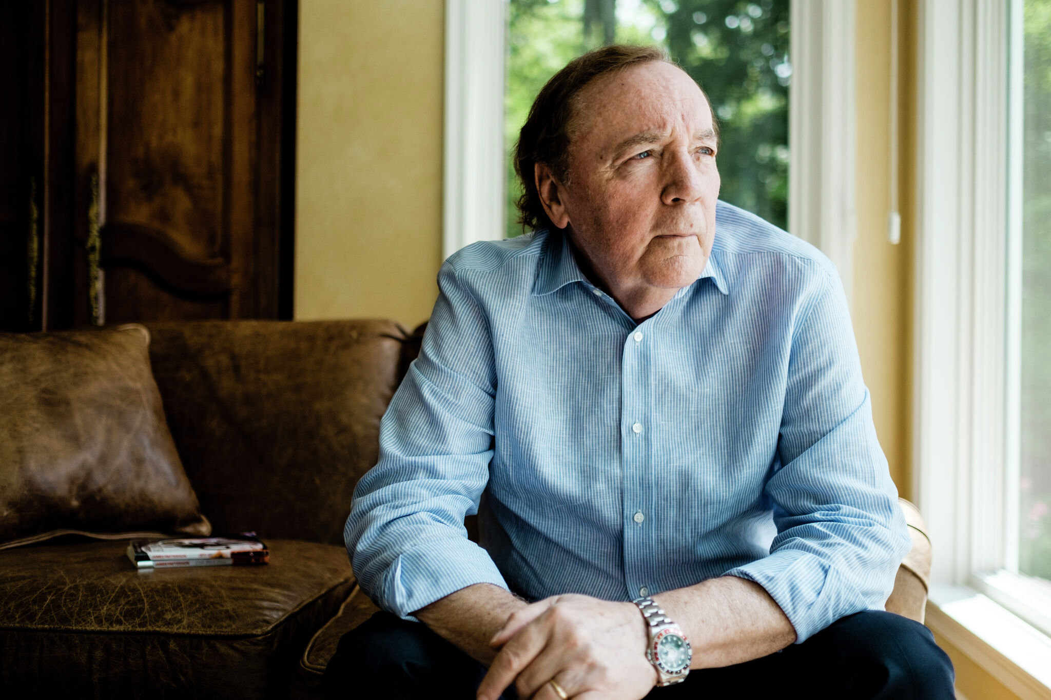 James Patterson on Alex Cross and his connection to Newburgh
