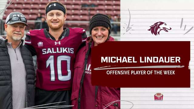 Southern Illinois QB Lindauer caps storybook comeback with record