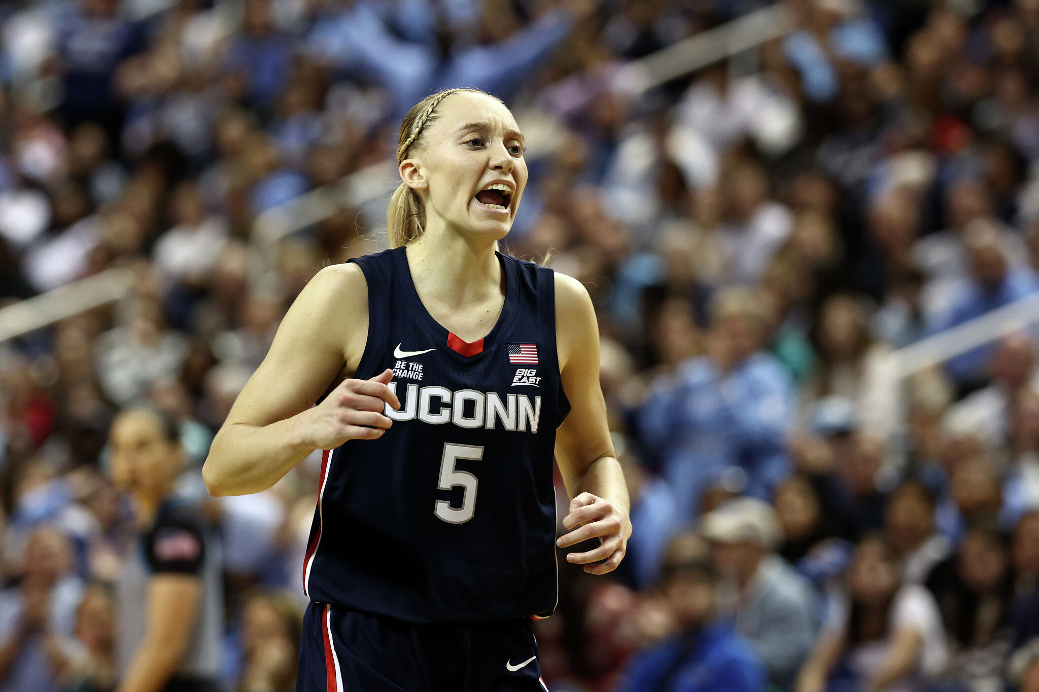 UConn women's basketball star Paige Bueckers has knee sprain