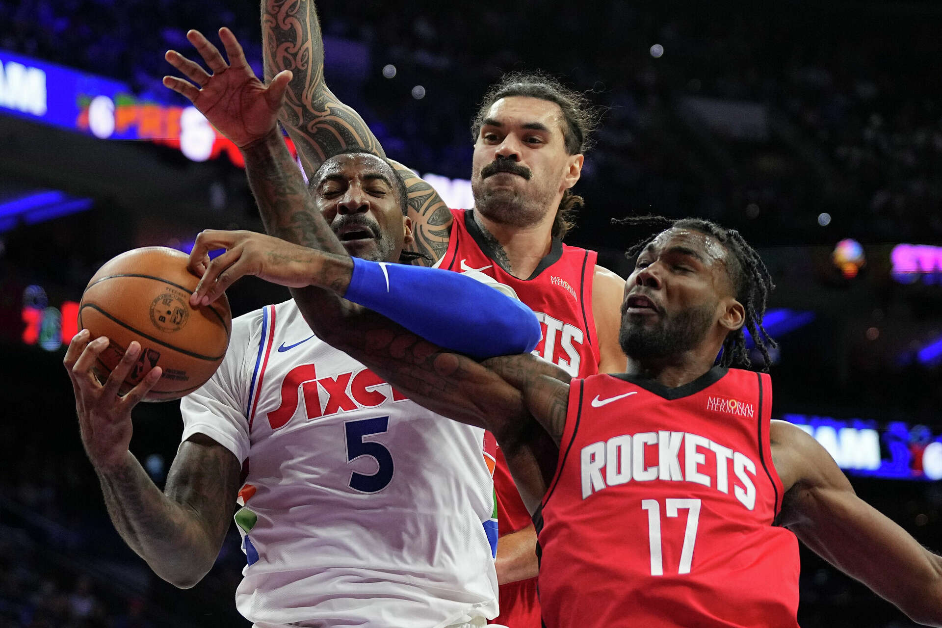 Houston Rockets hold off Philadelphia 76ers in overtime