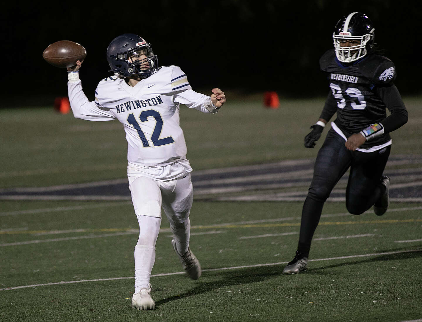 Wethersfield football beats Newington, earns CIAC Class MM playoff bid
