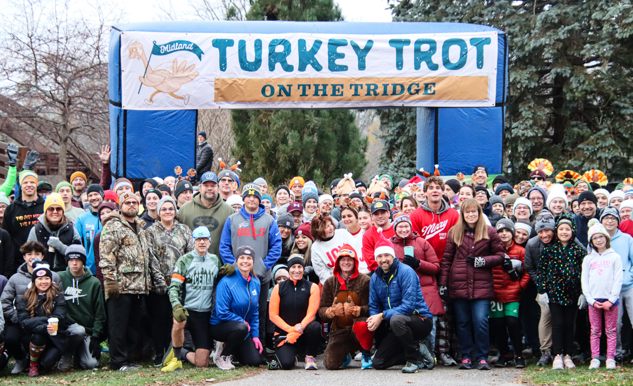 Hundreds participate in the 29th annual Thanksgiving Turkey Trot