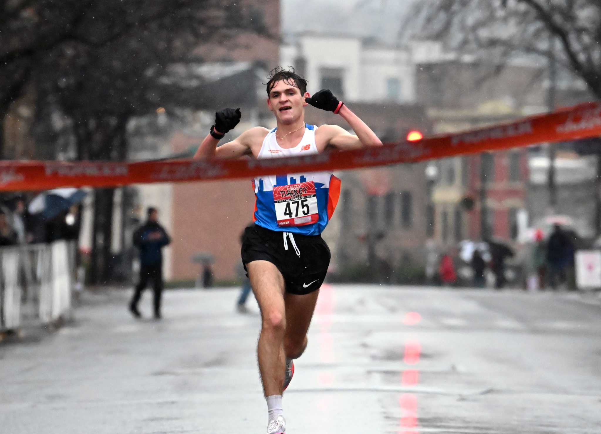 Delmar's Jack Huber breaks through for Troy Turkey Trot 10K win