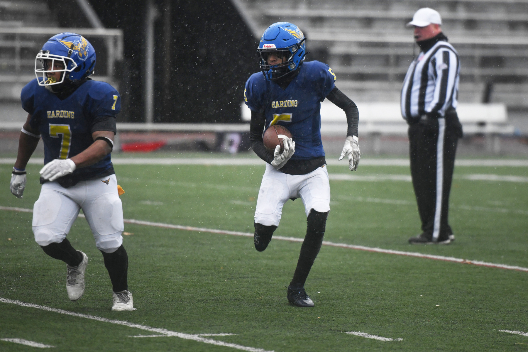 Harding footbal defeats Bridgeport Central in 102nd meeting of rivalry