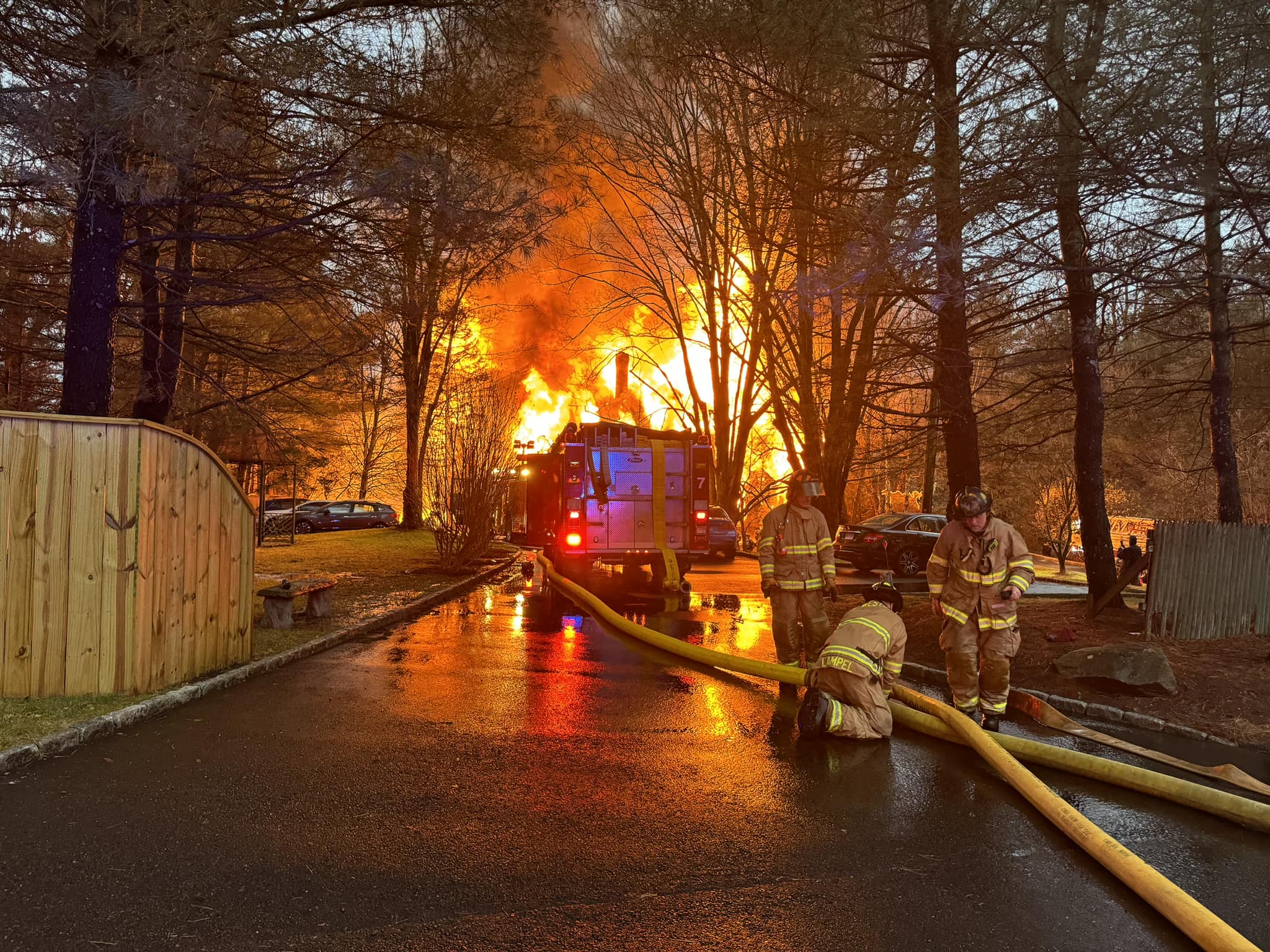Weston fire apparently caused by someone frying turkey, officials say