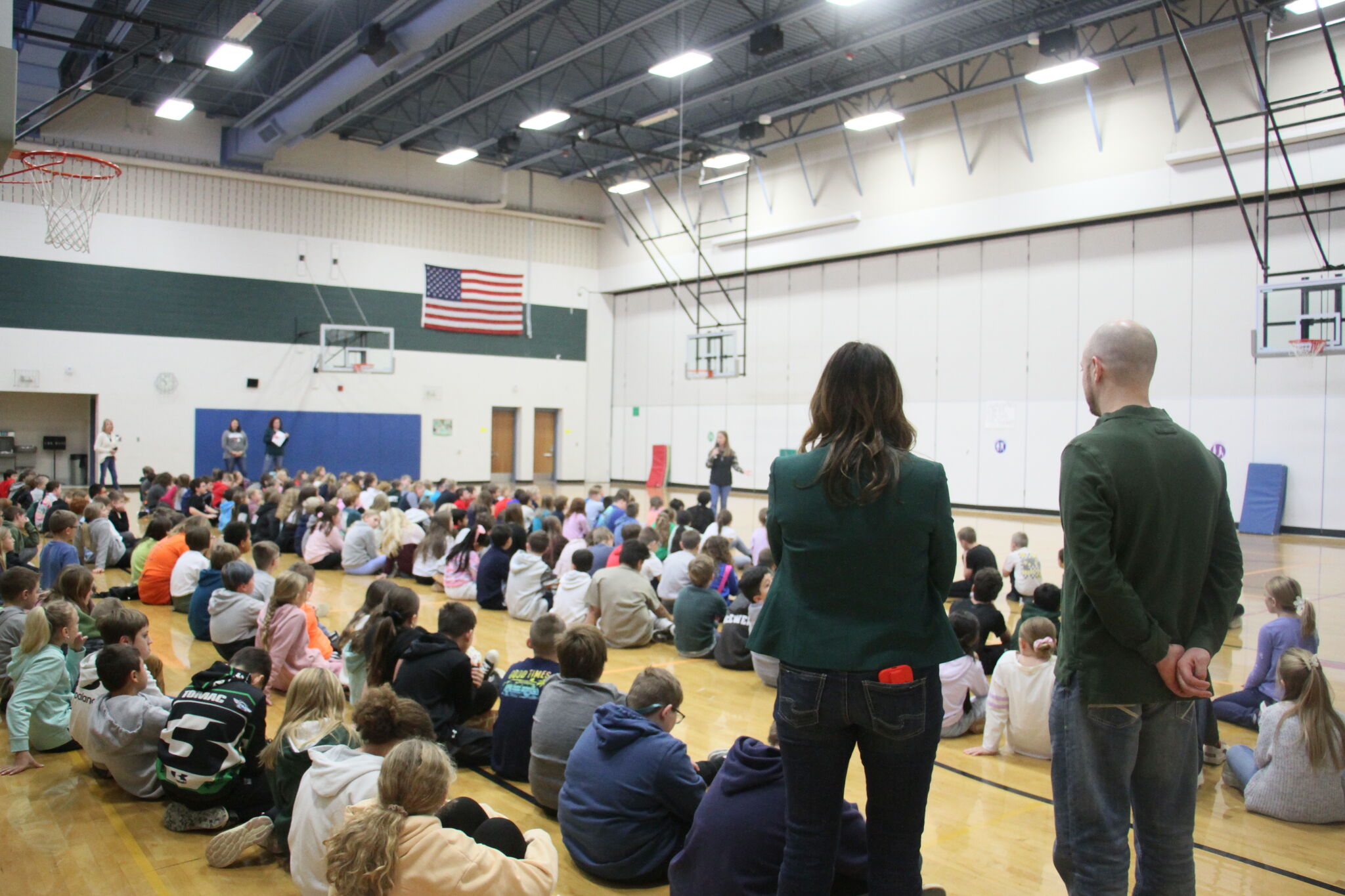 Teamwork honored at Laker Elementary's November assembly