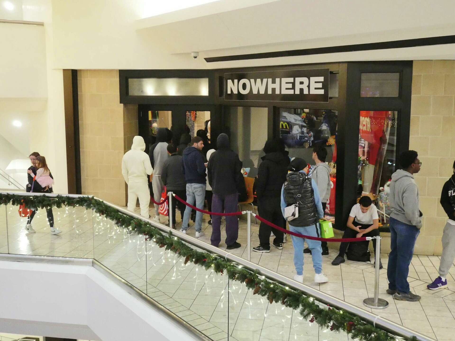 In Photos: Stamford Town Center mall welcomes shoppers on Black Friday